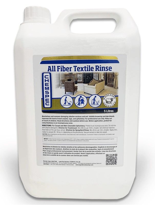Chemspec All Fibre Textile Rinse – Cleanspec Cumbria Limited