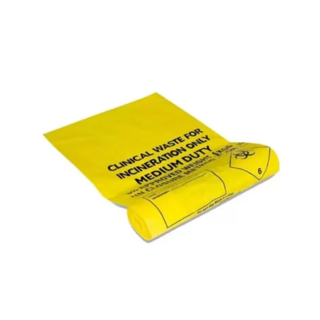 Clinical Waste Sacks Medium 5kg