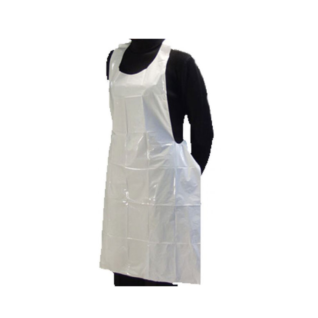 Polythene Apron White 1000